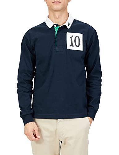 [カンタベリー] Tシャツ L/S RUGGER SHIRT ロングスリーブラガーシャツ RA42524 ユニセックス 29 ネイビー Lサイズ
