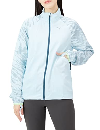[プーマ] ウィンドブレーカージャケット ULTRAWEAVE S マラソンジャケット 521942  レディース 22年春夏カラー ニトロ ブルー(20) XLサイズ