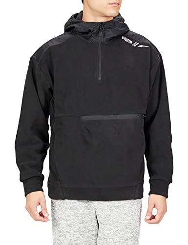 [プーマ] 撥水 アウター フリース ブルゾン RAD/CAL ポーラーフリース ハーフジップ672405 メンズ 22年秋冬カラー ブラック(01) Mサイズ