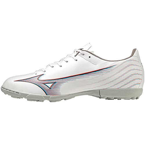 [ミズノ] サッカーシューズ MIZUNO α ミズノアルファ SELECT AS ジュニア メンズ ホワイト×イグニッションレッド×ブルー 25.0 cm 3E