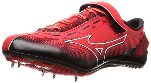 [ミズノ] 陸上シューズ エックスブラスト レッド×ホワイト×ブラック 24.5 cm 2E