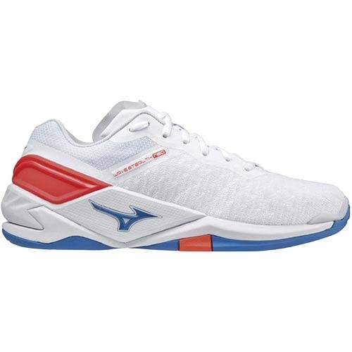 MIZUNO(ミズノ) ウエーブステルス NEO(ハンドボール)(ユニセックス) ハンドボール (X1GA2000) 25ホワイト×レッド×ブルー 31.0cm