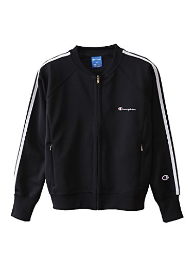 [チャンピオン] トラックジャケット CW-MSE01 レディース ブラック Mサイズ