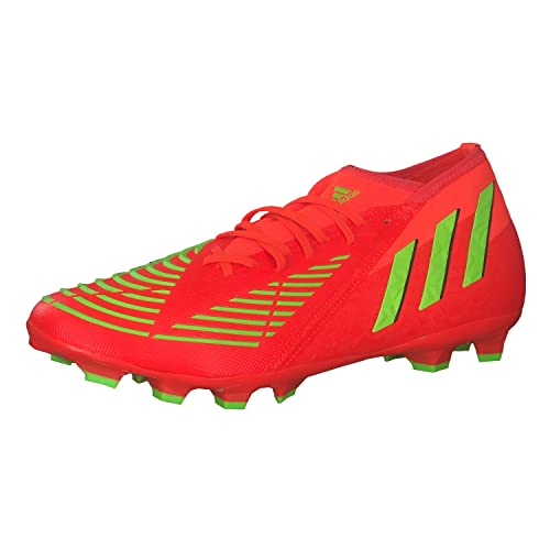 [アディダス] サッカースパイク エッジ.2 HG/AG ソーラーレッド/ソーラーグリーン/コアブラック(GW0958) 26.5 cm