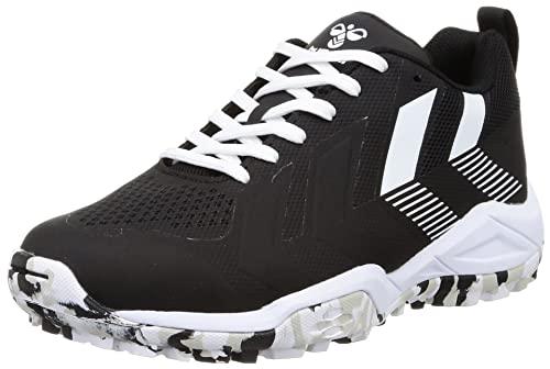 [ヒュンメル] ハンドボールシューズ グランドフライ5 ブラック×ホワイト (9010) 25.5 cm