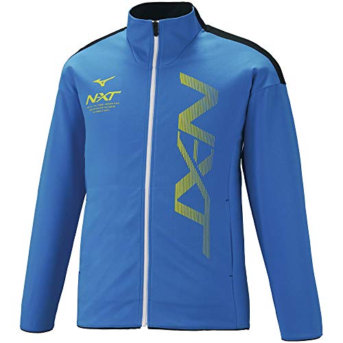 [ミズノ] トレーニングウェア N-XT ウォームアップジャケット 吸汗速乾 32JC1210 ディーバブルー XSサイズ