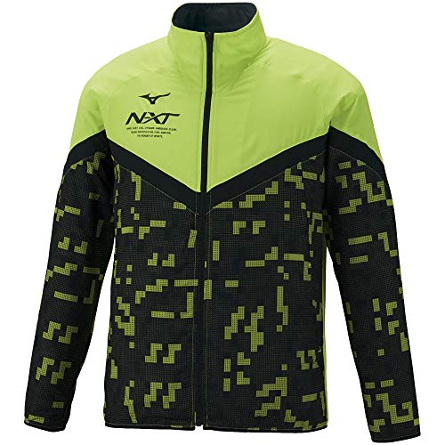 [ミズノ] トレーニングウェア N-XT クロスジャケット 吸汗速乾 32JC1220 セーフティイエロー Lサイズ