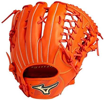ミズノ MIZUNO 軟式用セレクトナインプロフェッショナル 上林誠知モデル/サイズ14 (1AJGR26817) 52スプレンディッドオレンジ 左投げ用