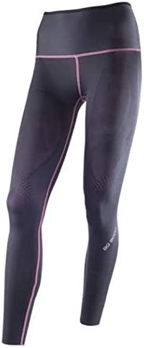 [ミズノ] トレーニング バイオギア BG9000 ロングタイツ ダイナモーションフィット 2WAYストレッチ レディース ブラック/ピンク Sサイズ