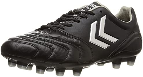 [ヒュンメル] サッカースパイク ヴォラート?U SUPER WIDE ブラック×シルバー (9095) 24.5 cm