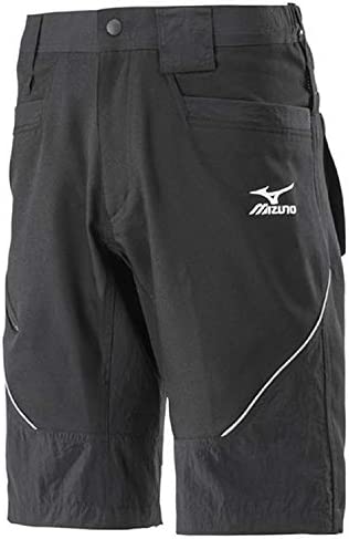 ミズノ(MIZUNO) 作業服 作業着 作業ズボン ワークパンツ MOVEハーフパンツ ムーブハーフパンツ ブラック F2JF918509L Lサイズ