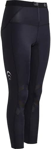 [シースリーフィット] レディース インナーウェア エレメントエアー ロングタイツ ブラック 3FW17122 K S