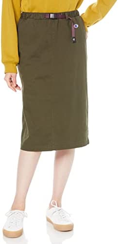 [チャンピオン] スカート ワンポイントロゴ CW-W203 レディース オリーブ Mサイズ