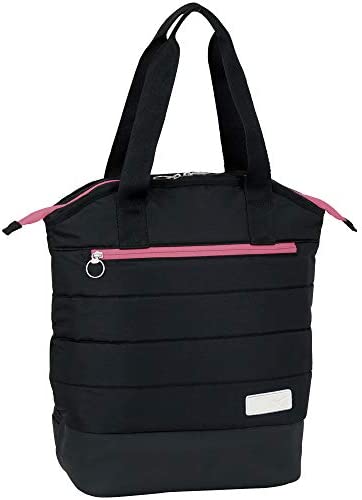 MIZUNO(ミズノ) バトミントン ラケット トートバッグ 2本入れ可 73JD0514 97:ブラック×ピンク