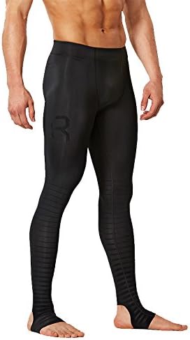 (ツータイムズユー)2XU コンプレッションウェア POWER RECOVERY COMPRESSION TIGHTS MA4417b [メンズ] BLK/NRO Lサイズ