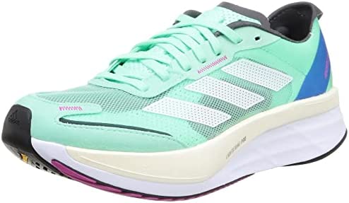 [アディダス] ランニングシューズ アディゼロ ボストン 11 LWE89 パルスミント/フットウェアホワイト/クリスタルホワイト(GV9064) 25.5 cm