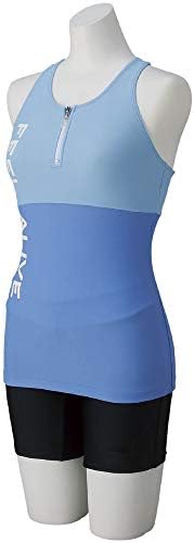 MIZUNO(ミズノ) スイム フィットネス水着 セパレーツ(3分丈) N2JG1381 レディース 大人 19 サックス サイズL