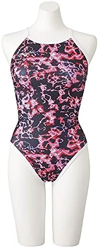 MIZUNO(ミズノ) スイム 水泳 フィットネス 水着 ジム用 レディース エクサースーツ ミディアムカット N2MA1766 64 ピンク サイズ S