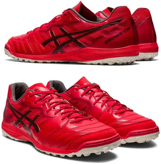 [アシックス] フットサルシューズ DESTAQUE K FF TF メンズ 600(クラシックレッド/ビートジュース) 28.5 cm 2E