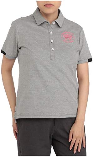 [ミズノ] ゴルフウェア 半袖シャツ ポロ衿 シャンブレー 52JA0210 レディース ブラック Mサイズ