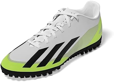 [アディダス] フットサルシューズ エックス クレイジーファスト.4 TF フットウェアホワイト/コアブラック/ルシッドレモン (IE1583) 25.5 cm