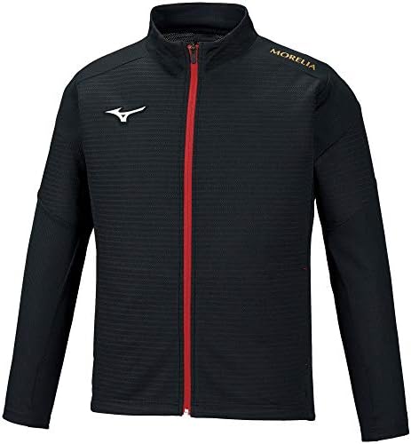 [ミズノ] サッカーウェア ドライエアロフローミドラージャケット 高通気 P2MC1005 ブラック Lサイズ