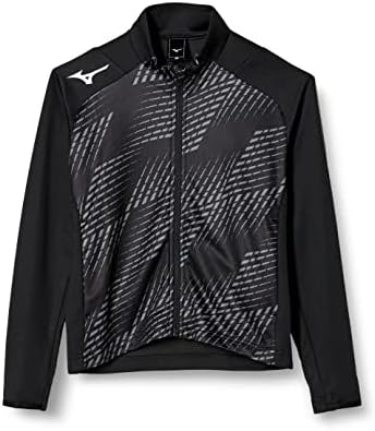 [ミズノ] サッカーウェア ソフトニットフルジップジャケット P2MC1035 ブラック Lサイズ