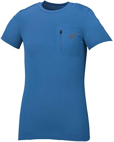 (アシックス)asics ランニング ショートスリーブTシャツ ELITE SS T-SHIRT 142539 8154 サンダーブルー Lサイズ
