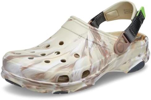 [クロックス] ＣＬＡＳＳＩＣ ＡＬＬ ＴＥＲＲＡＩＮ ＭＡＲＢＬＥＤ ＣＬＯＧ 23 BONE/MULTI M5サイズ