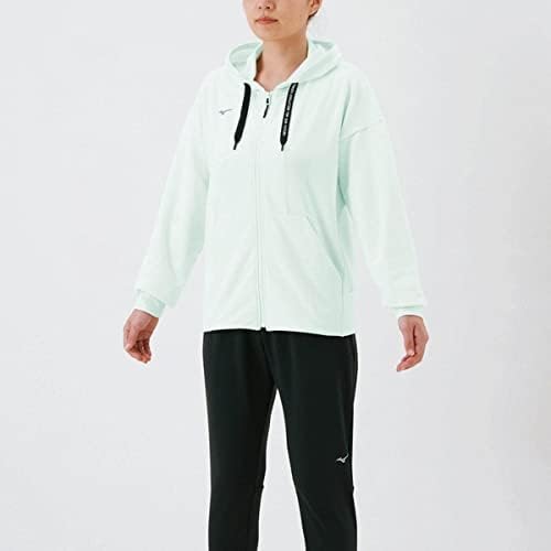 MIZUNO(ミズノ) スウェットフーディ(レディース) トレーニングウエア スウェット (32MC1360) 04ビットオブブルー Sサイズ