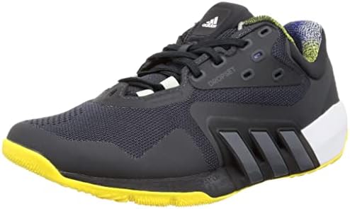 [アディダス] トレーニングシューズ ドロップセット トレーナー LKJ69 メンズ カーボン/コアブラック/ビームイエロー(GW3903) 29.0 cm