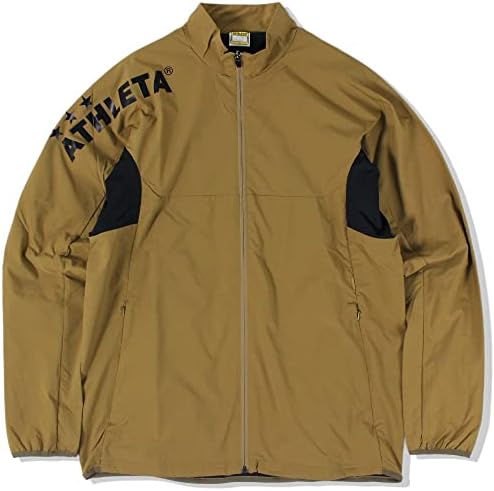 ATHLETA アスレタ 裏地付きストレッチウインドジャケット Mサイズ GLD