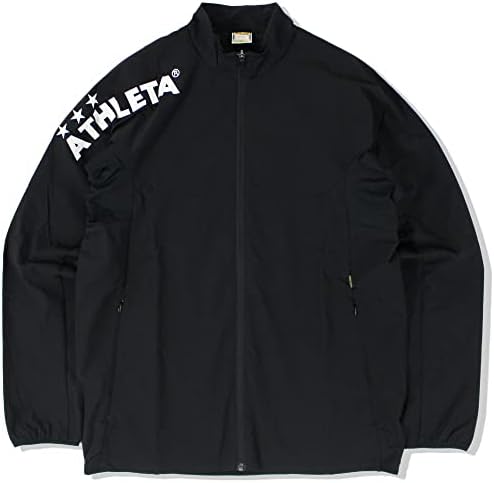 ATHLETA アスレタ 裏地付きストレッチウインドジャケット Sサイズ BLK