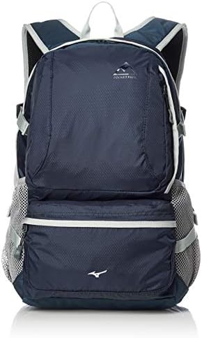 [ミズノ] POCKET PARK バックパック 25L 約 ネイビー×グレー
