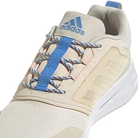 [アディダス] ランニングシューズ デュラモ プロテクト レディース ワンダーホワイト/ゼロメタリック/パルスブルー(GW4148) 25.5 cm