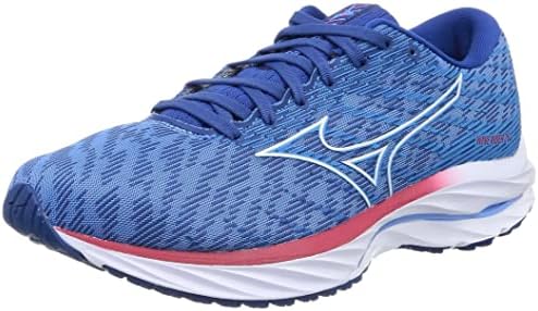 [ミズノ] ランニングシューズ ウエーブライダー 26 軽量 ブルー/グレー/レッド 28.0 cm 2E