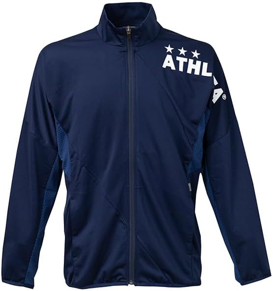 [アスレタ] トレーニングジャージジャケット Mサイズ ネイビー(90) SP-228