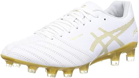 [アシックス] サッカースパイク DS LIGHT X-FLY PRO メンズ 122(ホワイト/リッチゴールド) 24.5 cm 2E