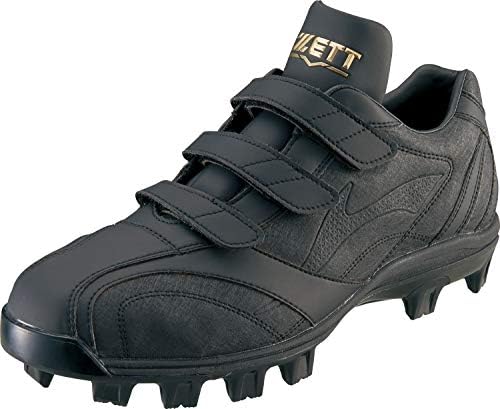 ゼット(ZETT) 野球 ブロックソール グランドジャックBK 高校野球対応 ブラック/ブラック 25.5cm BSR4716MB