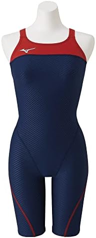 MIZUNO(ミズノ)競泳水着 トレーニング 練習用 レディース エクサースーツ ハーフスーツ N2MG0264 カラー:ネイビー サイズ:M