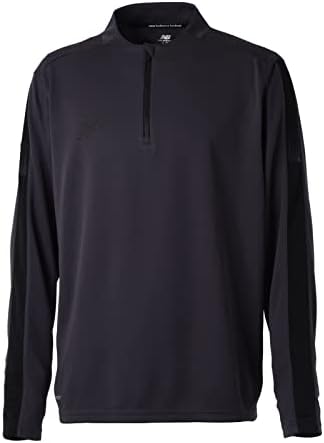 [ニューバランス] サッカー 長袖Tシャツ ウォームアップトップ ハーフジップ(AMT35206) メンズ CHC(チャコールグレー) 2XLサイズ