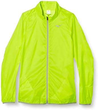 [ミズノ] ランニングウェア ウィンドブレーカーシャツ(ポーチジャケット) J2ME8710 レディース セーフティーイエロー Mサイズ