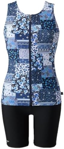 [ミズノ] レディース水着 セパレーツ(ファスナー) Mサイズ ブラック(09) N2JG2881