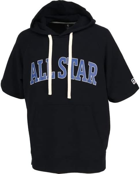 [コンバース] スポーツ スウェットシャツ ハンソデスウェットパーカ CA231281 メンズ ブラック Mサイズ