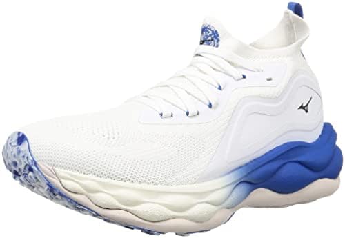 [ミズノ] ランニングシューズ ウエーブネオ ウルトラ WAVE NEO ULTRA メンズ ホワイト/ブラック/ブルー 27.0 cm 2E