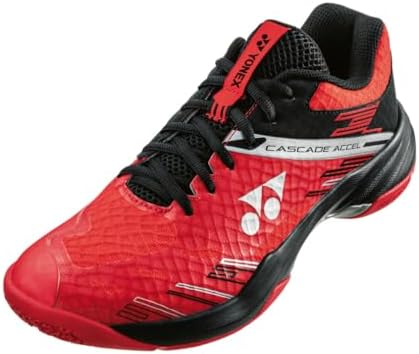 [ヨネックス] バドミントンシューズ パワークッションカスケードアクセル レッド/ブラック(053) 25.5 cm