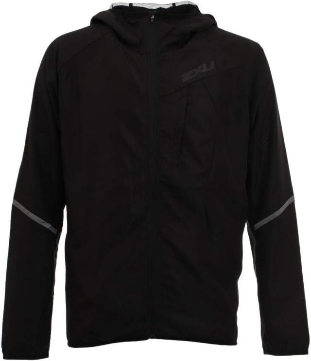 [ツー・タイムズ・ユー] 2XU エアフローウーブンフーディラインドジャケット MR6314A-BLK/NRO （ブラック/Ｓサイズ/Men's）