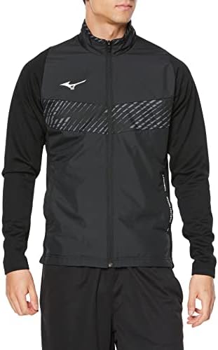 [ミズノ] サッカーウェア ハイブリットフリースシャツ ジャケット PROFESSIONAL LINE P2MC1520 ブラック 2XLサイズ