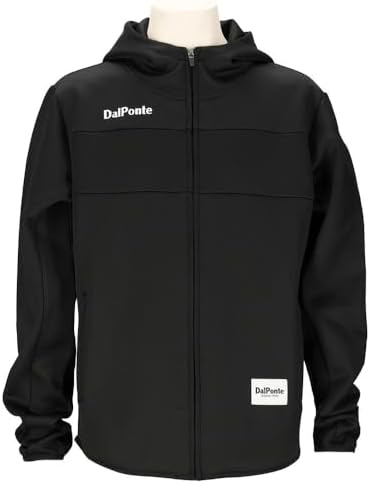 DalPonte(ダウポンチ) ユニセックス 秋冬 FW サッカー フットサル テックスウェットジップパーカー BLACK XLサイズ DPZ0387