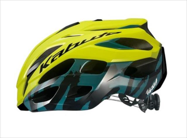 【OGK Kabuto】 【4966094606442】VOLZZA G-1イエローグリーン S/M(55-58cm) ヘルメット オージー ...